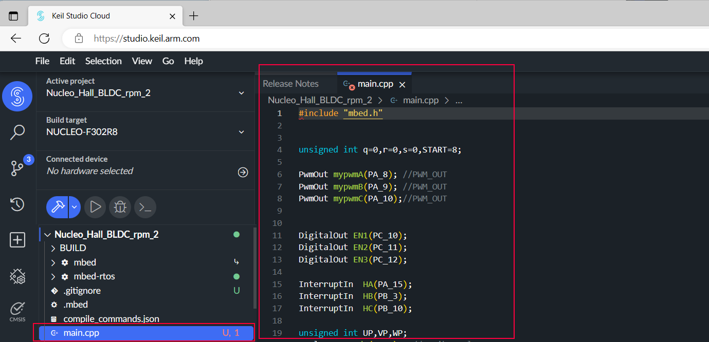 mbed Keil Studio Cloudへのプログラムのインポート方法 2023年7月18日版 ｜ Interface – CQ出版