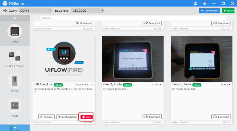 M5Stack UIFlow Desktop IDE(Micro Python)開発環境の構築 ｜ Interface – CQ出版